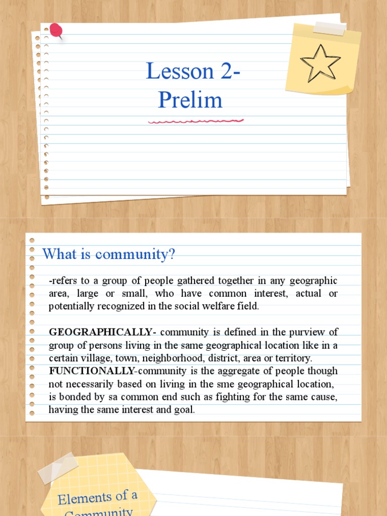 Elements of A Community | PDF | Community | Behavior Modification