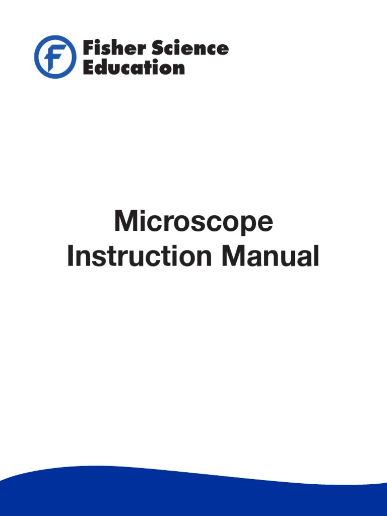 Fisher Science Education Microscope Instruction Manual | PDF