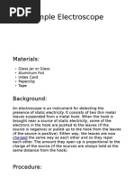 Gold_Leaf_Electroscope_Project | PDF