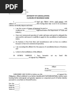 Affidavit of Low Income - Sample | PDF