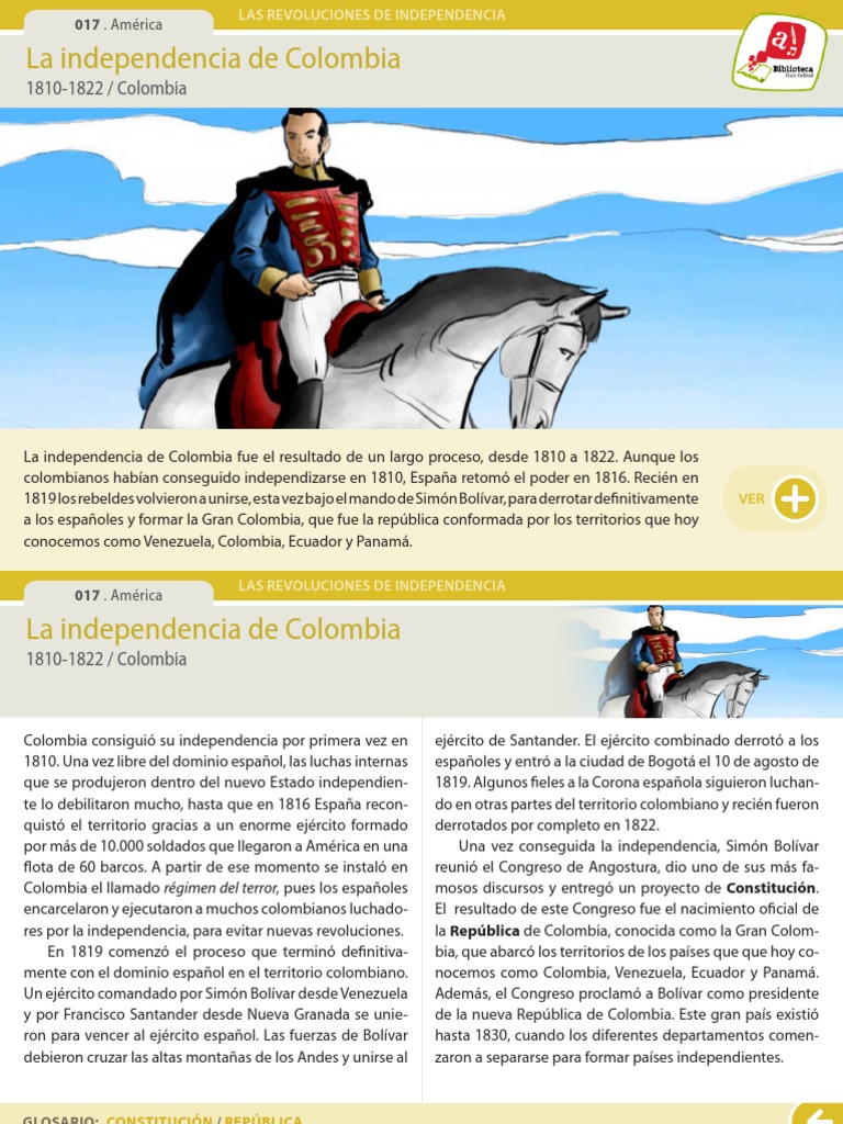 017 La Independencia de Colombia 2 | PDF | Colombia | América del Sur