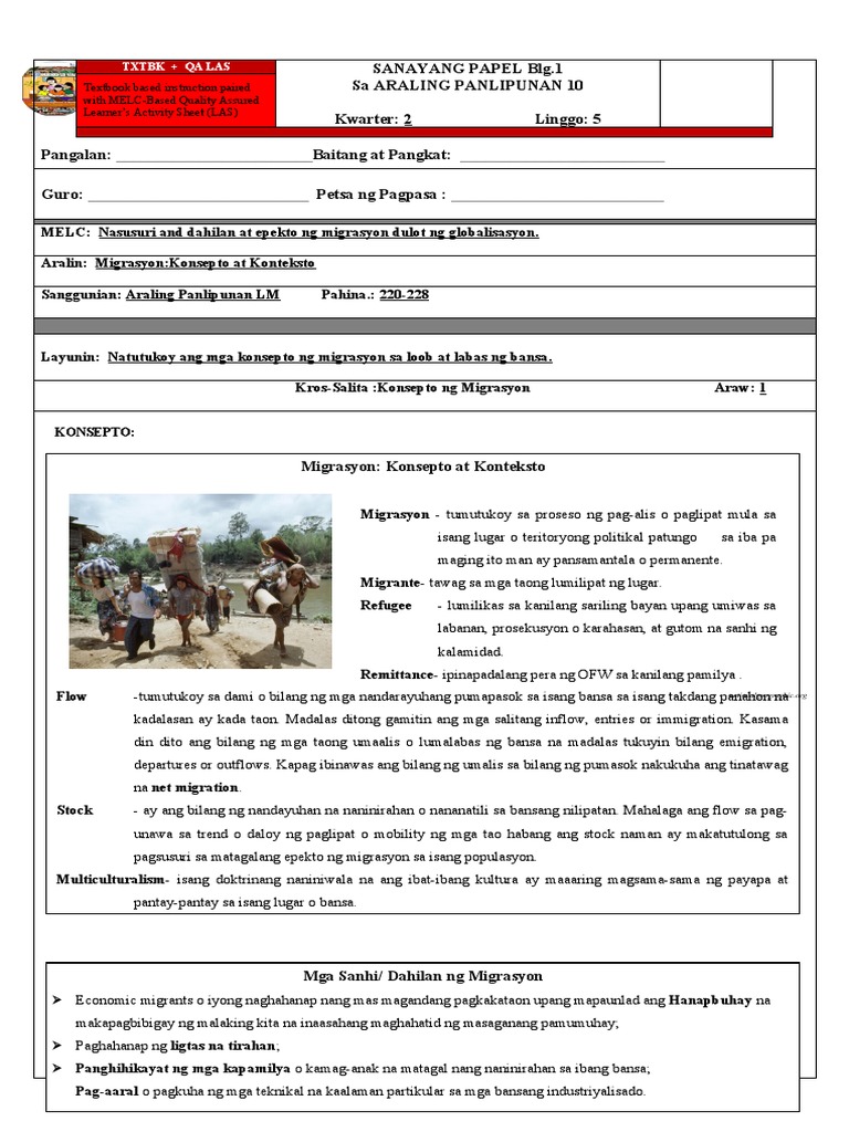 AP10 LAS Week5 | PDF