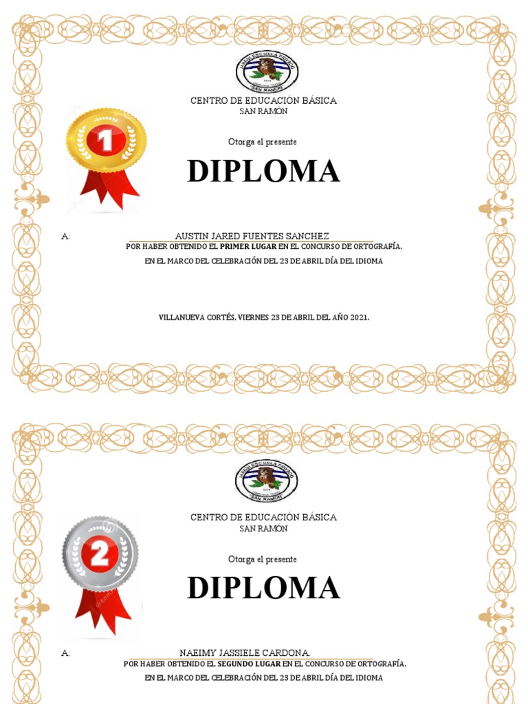 Best Project Award Certificate | PDF