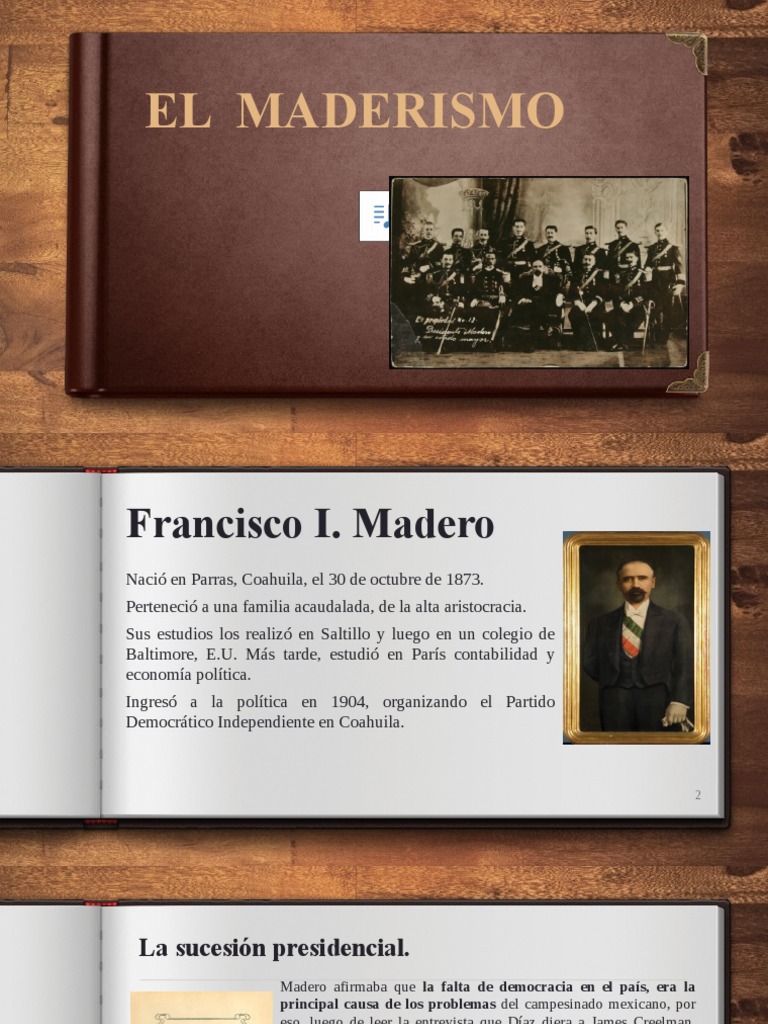 El Maderismo | PDF | México | revolución mejicana