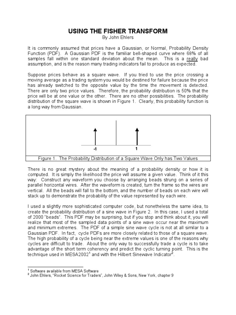 Using The Fisher Transform | PDF