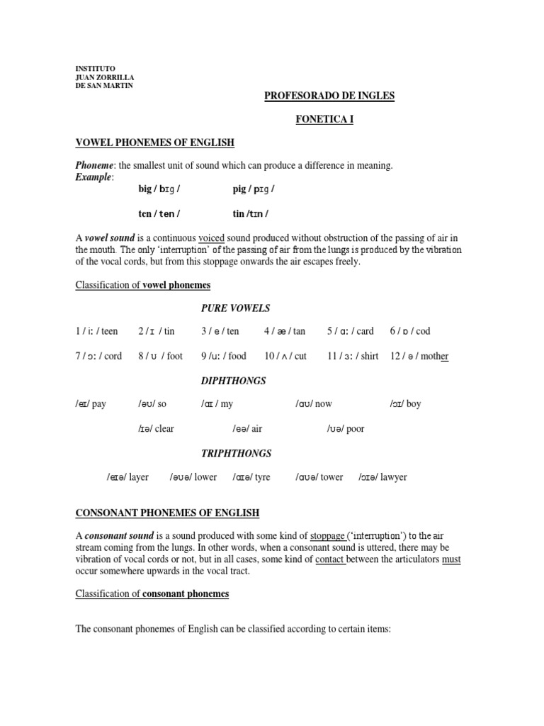 Classification of Sounds | PDF | Phonetics | Human Voice