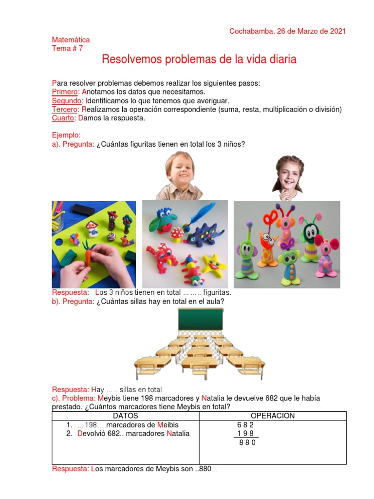 Resolvemos Problemas de Suma | PDF