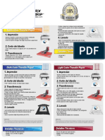 Guia Parametros de Aplicacion DTF Segun Tipo de Tela | PDF | Textiles | Materiales