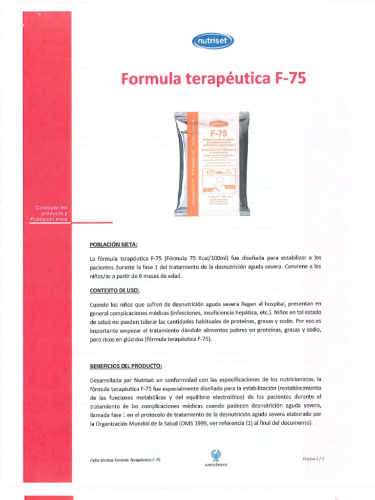 Ficha Técnica f75 | PDF