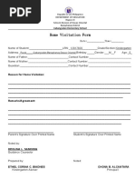 HOME VISITATION Form tEMPLATE 2025 | PDF | Philippines | Public ...