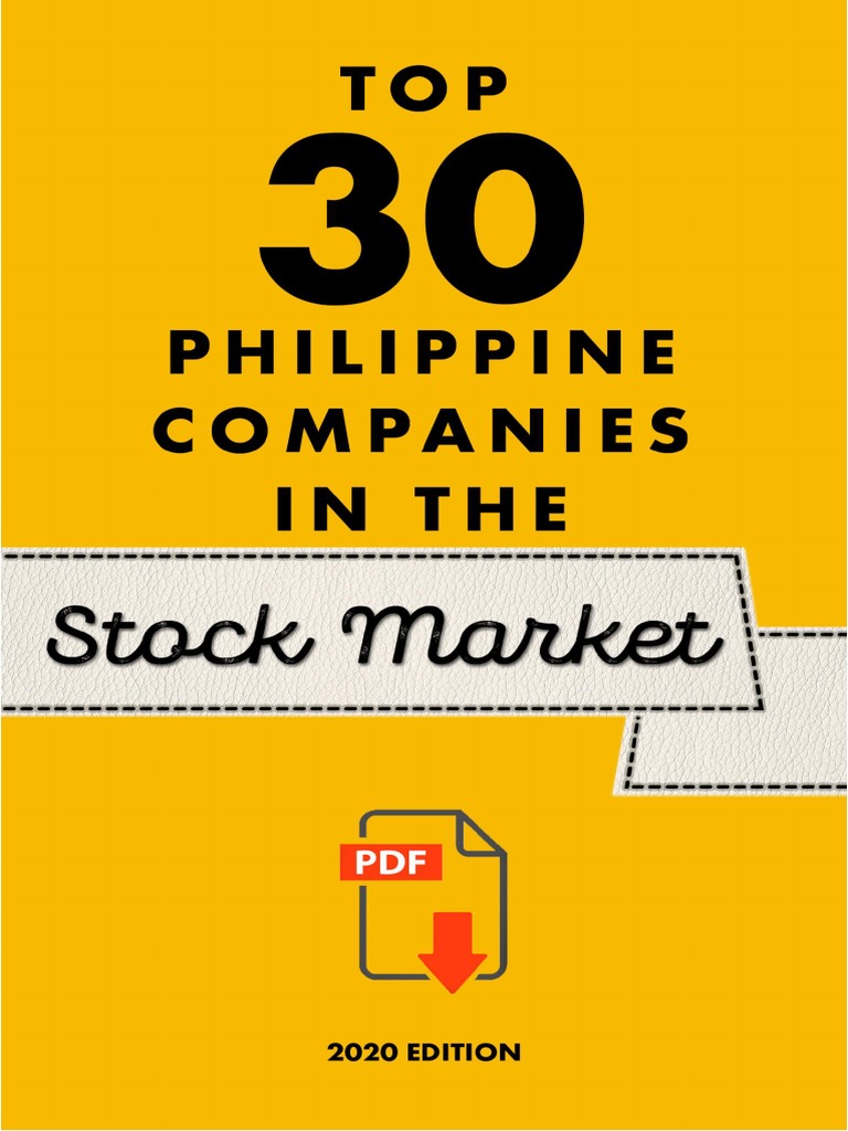 Top 30 Philippine Companies in The Stock Market | PDF | Business ...