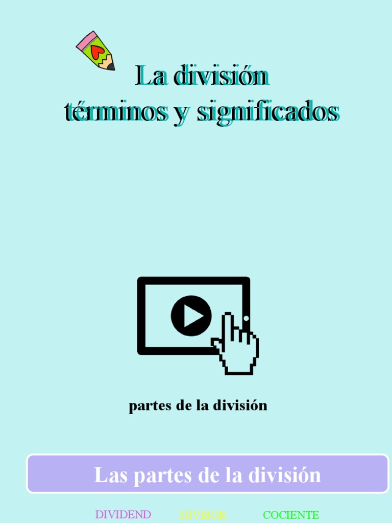 Partes de La División y Su Significado | PDF