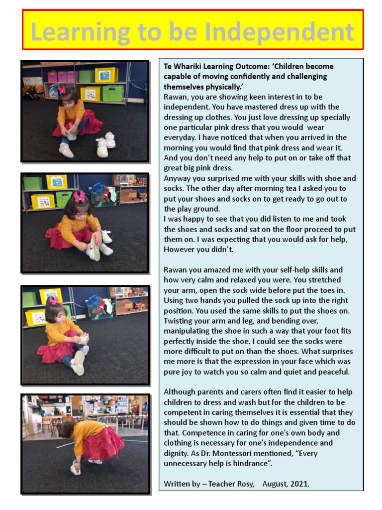 Becoming Independent | PDF | Self-Improvement