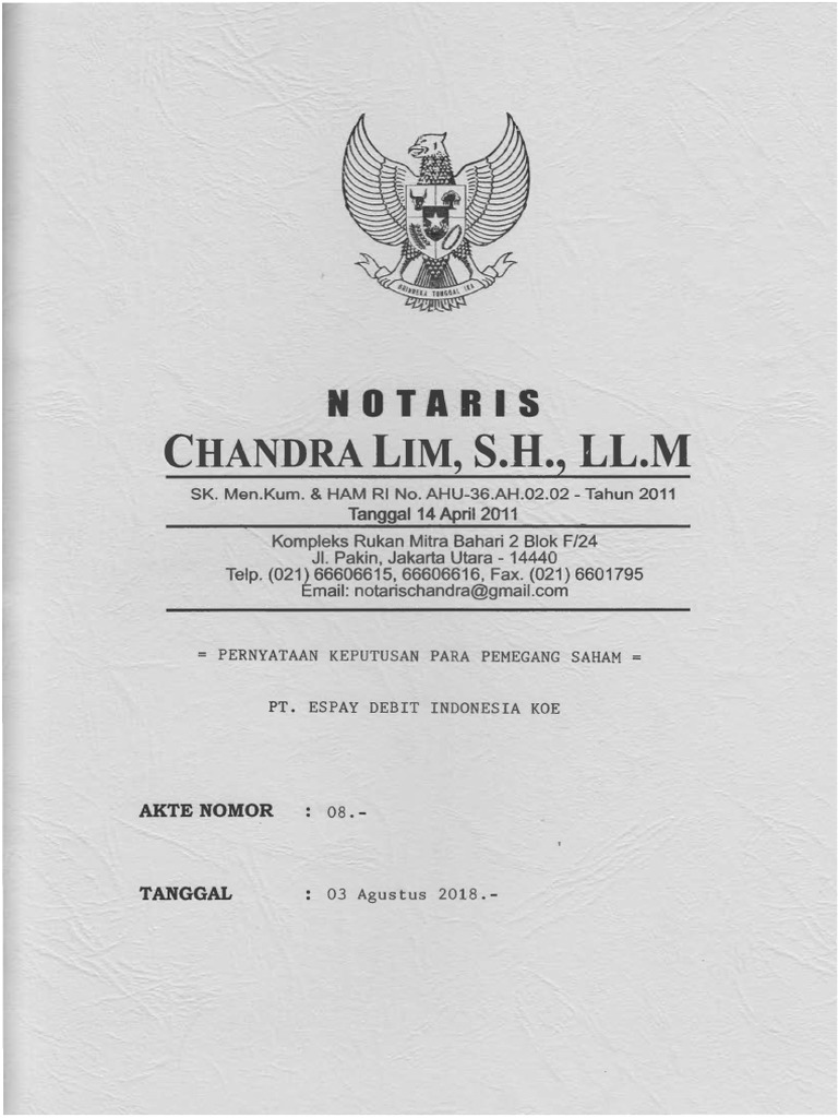 2018 08 Akta No 8 Pdf