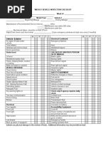 Vehicle Handover Checklist Excel | PDF | Technology & Engineering