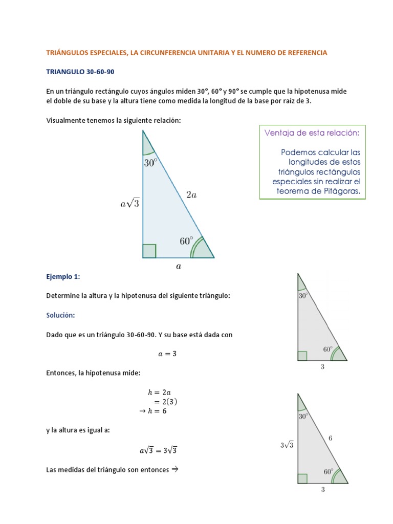 2.2 Guia Triangulos Especiales (Conjetura de Triángulos) | PDF ...