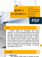 What Is Humss | PDF | Thought | Social Sciences