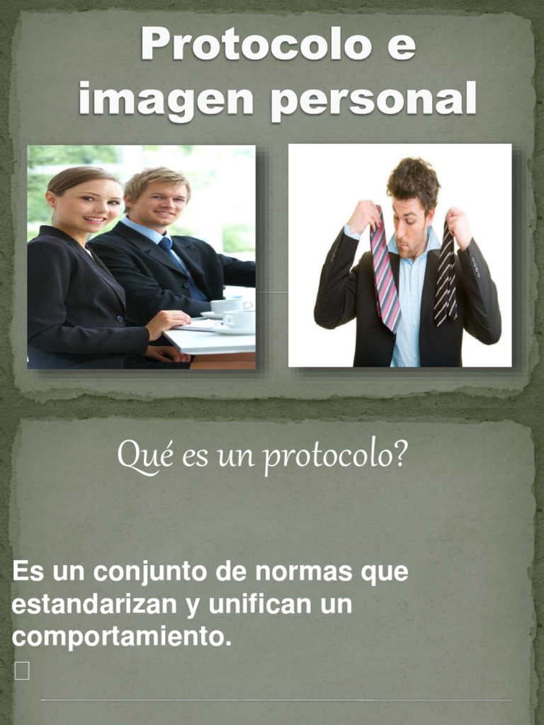 Protocolo e Imagen Personal | PDF | Ropa | Camisa