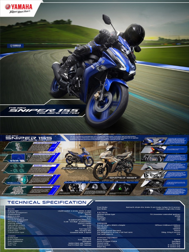 Yamaha Sniper 155 575135 | PDF