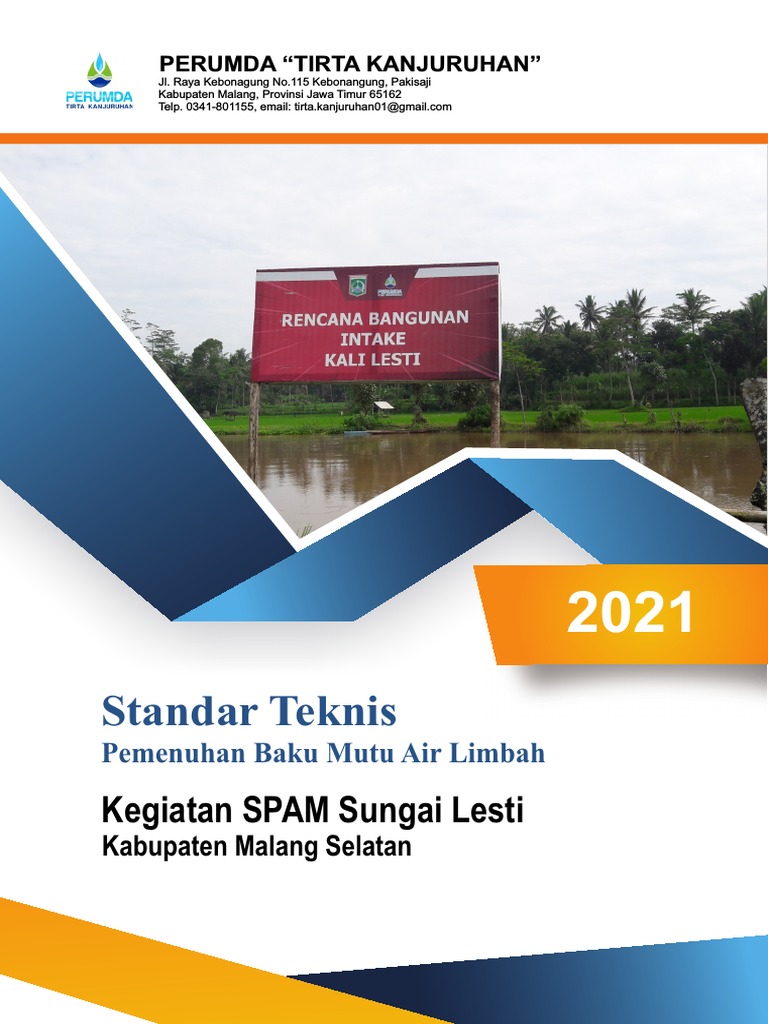 Draft Pertek Air Limbah - Cover | PDF