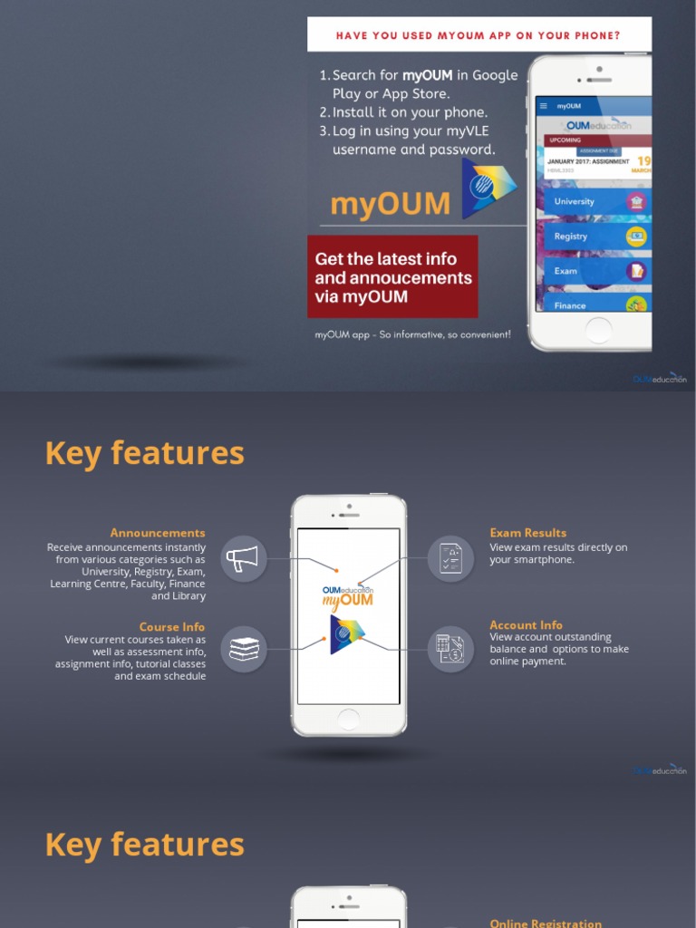 myOUM App | PDF | Software | Computing