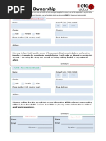 Amaysim Mobile Ownership Transfer Form | PDF | Identity Document ...