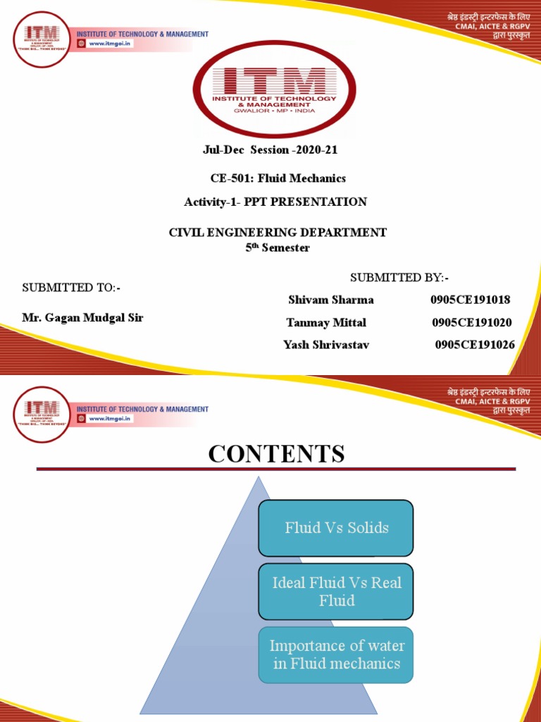 Ce 501 | Download Free PDF | Fluid | Viscosity