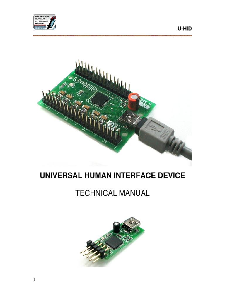 U-Hid Manual | PDF | Switch | Usb