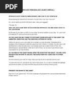 Butler Service Script | PDF