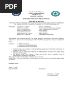 BADAC Minutes of Meeting January2024 | PDF | National Security | Crimes