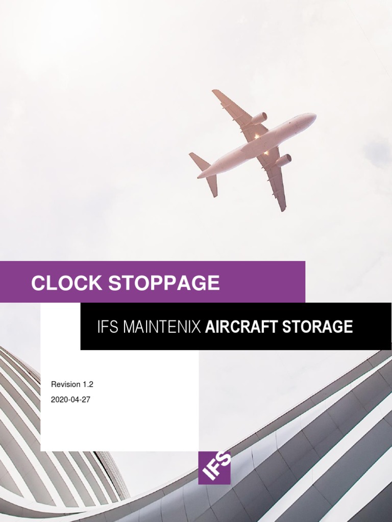 IFS Technical Paper - IFS Maintenix-Clock Stoppage - 04 - 2020 | PDF ...