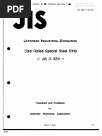 JIS-G3134-1990-Hot Rolled High Strength Steel Sheets | PDF