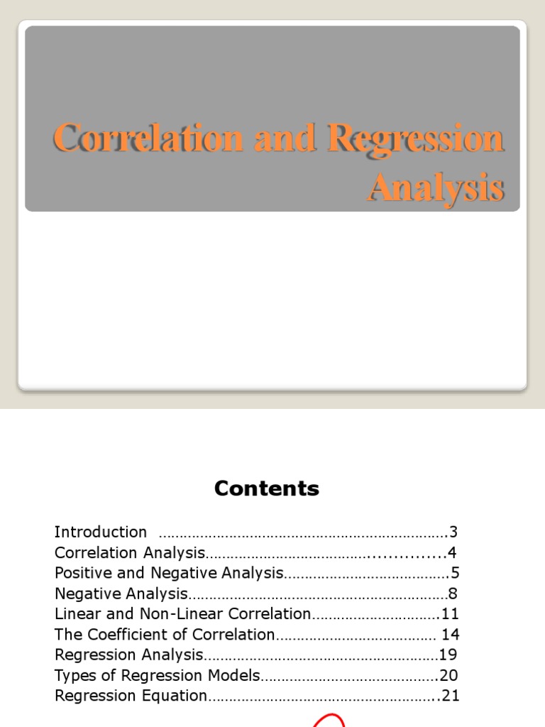 Corr PDF | PDF | Correlation And Dependence | Regression Analysis