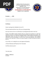Letter For Courtesy Call (City Mayor) | PDF | Social Science | Cooking ...