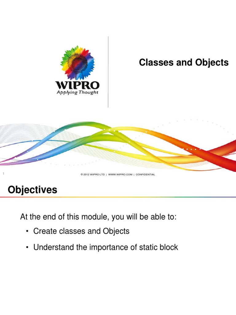 Classes Objects | PDF | Programming | Constructor (Object Oriented ... Classes Objects | PDF | Programming | Constructor (Object Oriented ...