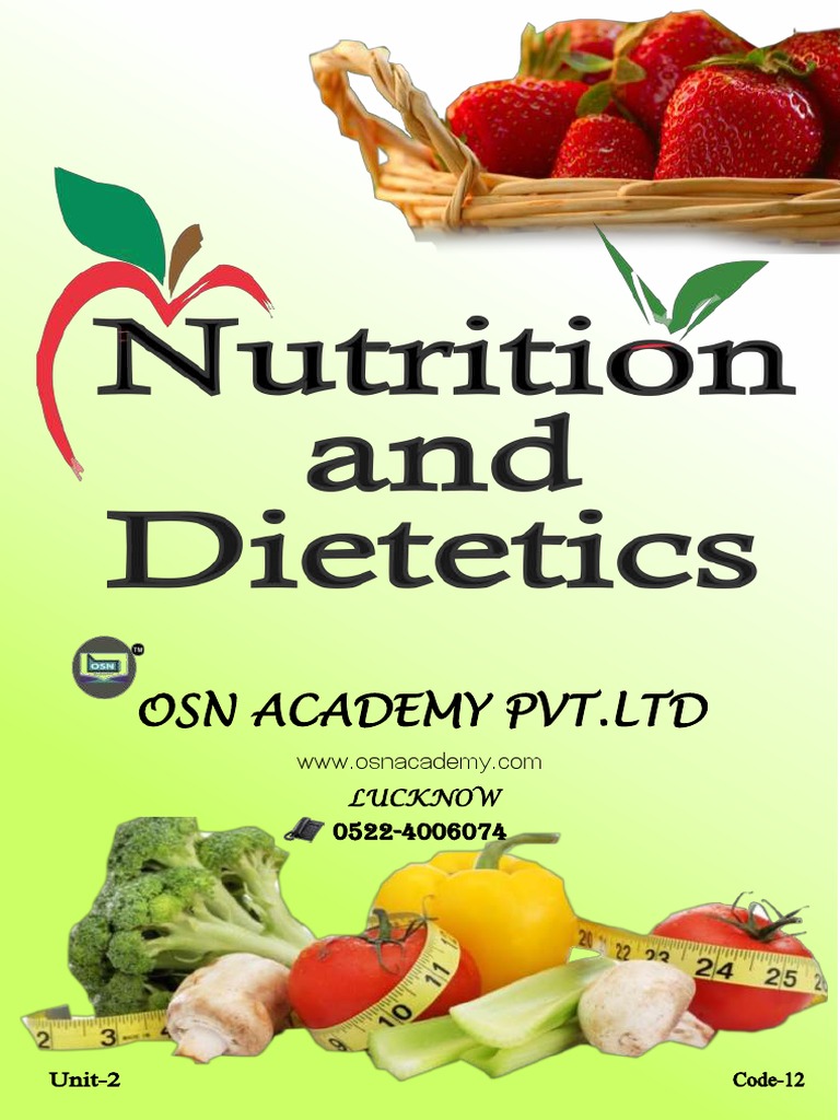 821566642727unit-2 - Nutrition and Dietetics | PDF | Foods | Vitamin