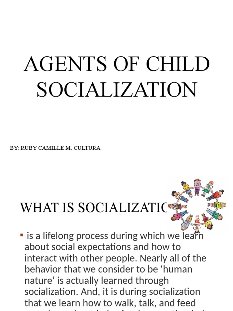 Agents of Socialization Throughout the Life Course: An Analysis of the ...