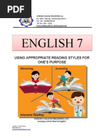 Skimming And Scanning Lesson Plan Pdf Speed Reading Lesson Plan