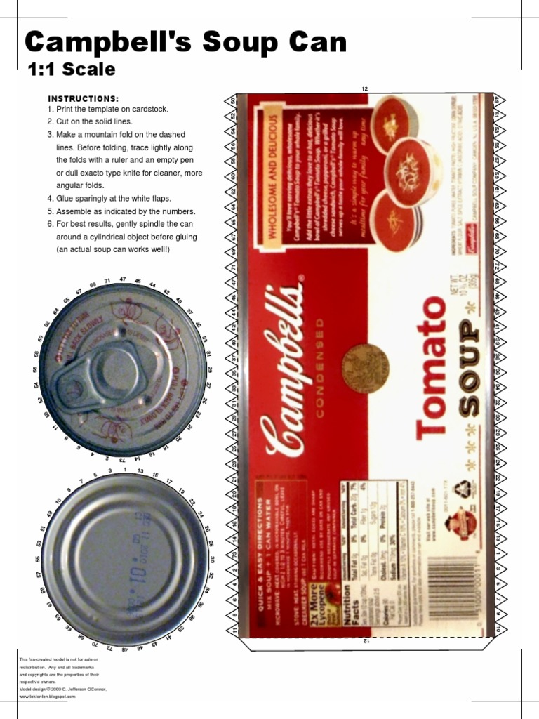 Campbell's Soup Can | PDF
