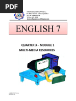 LESSON 3 - Eng 8 - Multimodal Texts | PDF | Communication | Human ...