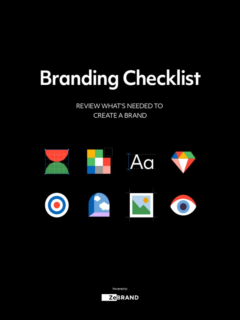 Branding Checklist: Review What'S Needed To Create A Brand | PDF ...