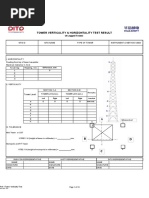 Tower Verticality Measurement Guide | PDF | Surveying | Scientific ...