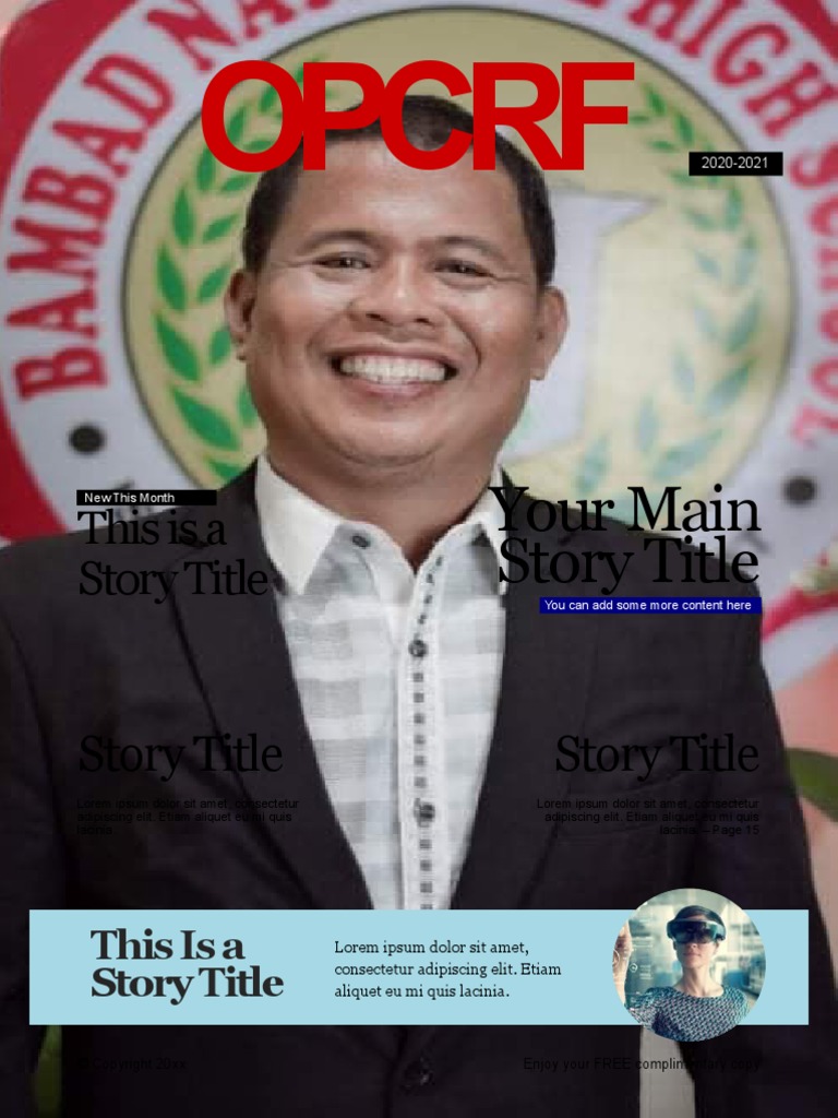 Opcrf: Your Main Story Title | PDF | Copyright Law | Law