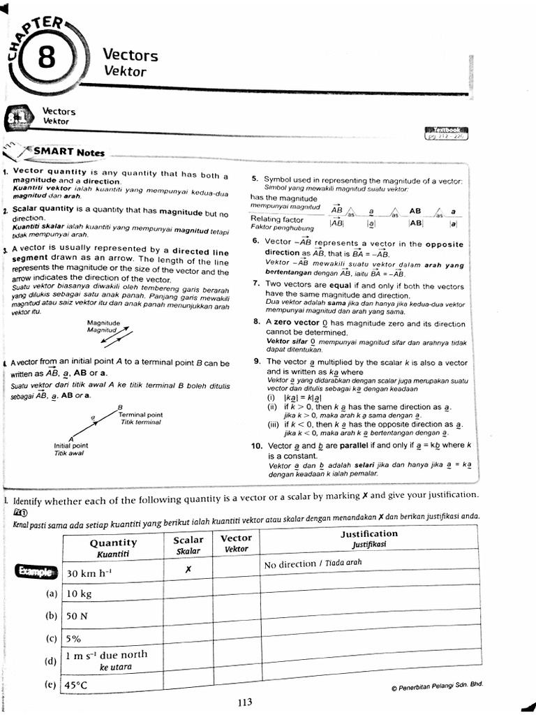 Vector Form 4 | PDF