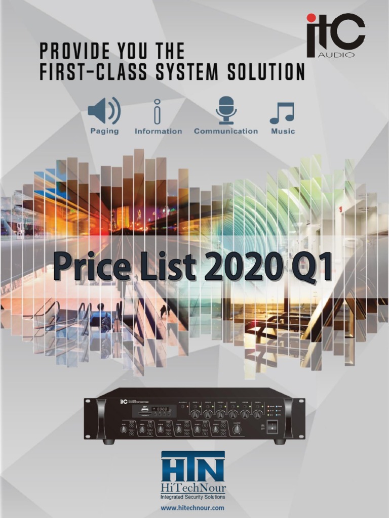 Itc Audio Pdf Computing Consumer Electronics