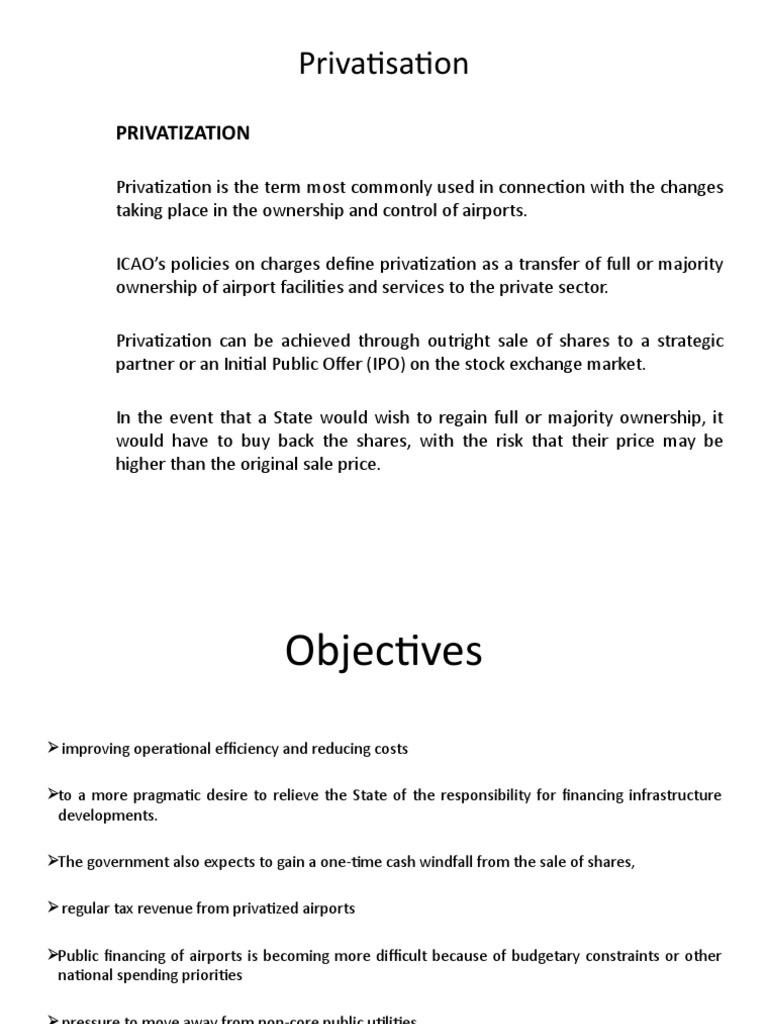 Privatisation: Privatization | PDF | Privatization | Public–Private ...