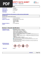 Sigma Thinner 91-92 Safety Data Sheet | PDF | Carbon Dioxide | Toxicity
