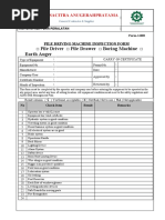 FORM-03-OHSE-46 Weekly Basic Blower Checklist | PDF