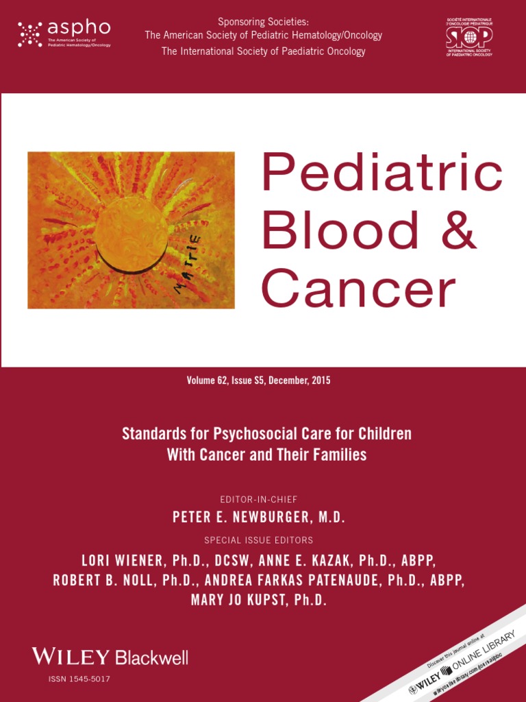 2015-Pediatric - Blood - & - Cancer 2 | PDF | Pediatrics | Diseases And ...