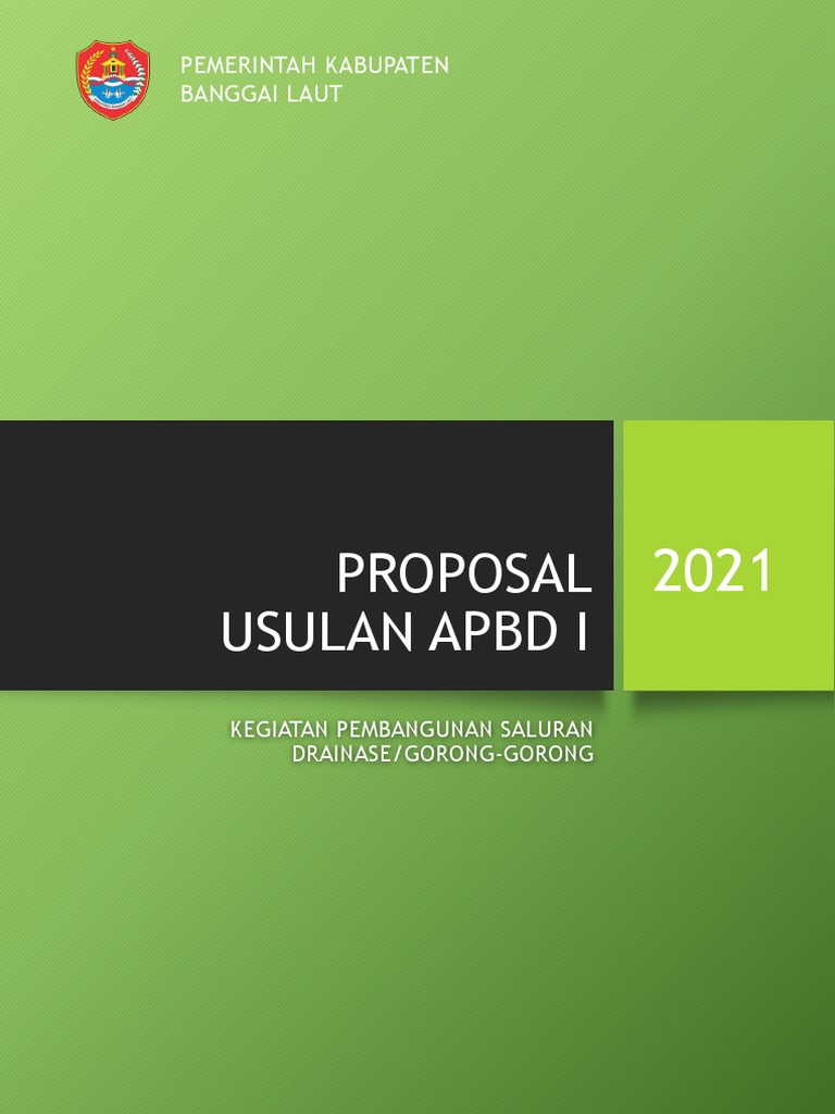 Proposal Drainase RT 02 RW 05 | PDF
